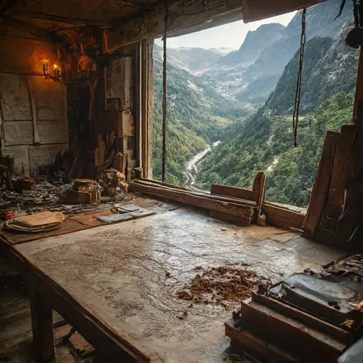 Devouring Stillness in the House the Map Engraver Never Filed Away ...